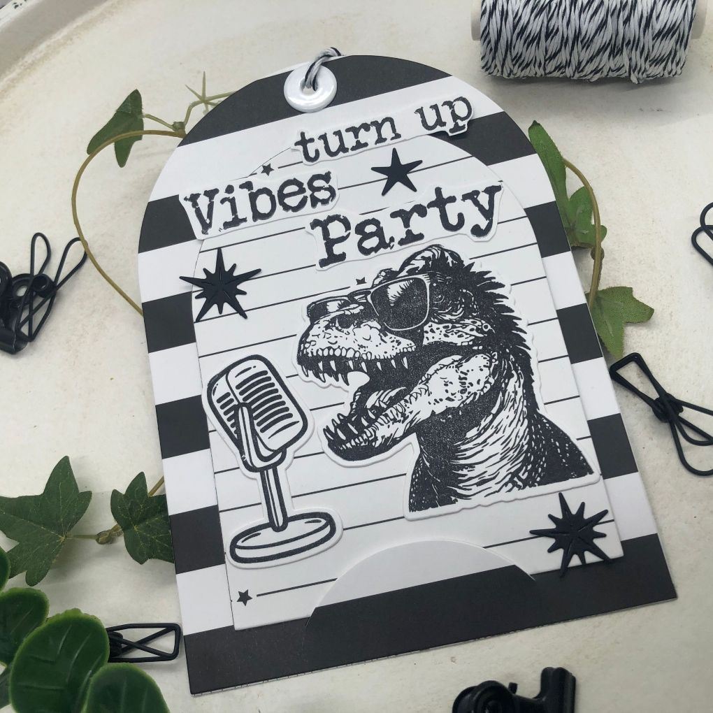 Die - Basic - Basis - Steckpostkarte - Bogenform